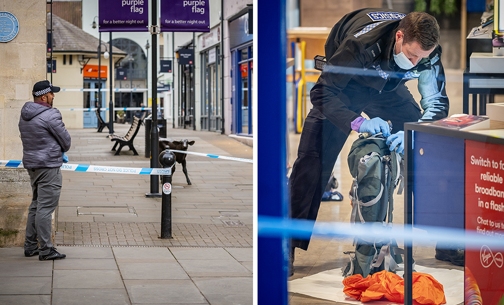Chippenham phone shop staff 'traumatised' after serious incident