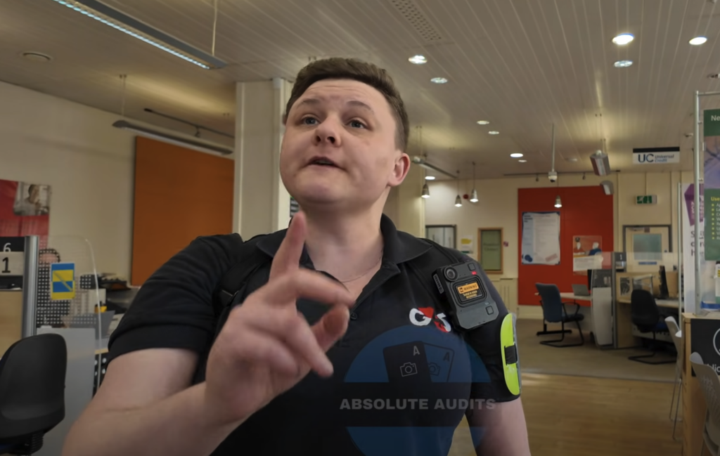 Auditor arrested at Jobcentre after security guard's assault claim