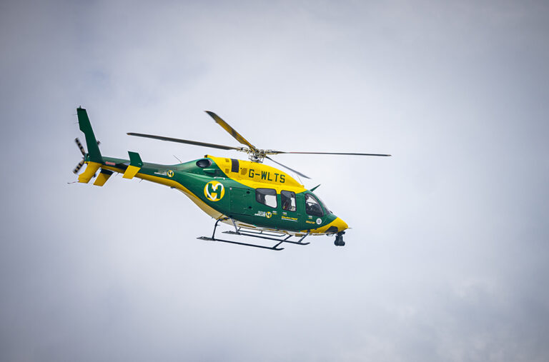 Air ambulance tasked as missing person found in field near Devizes