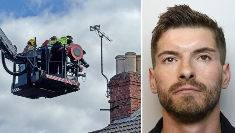 Wanted man who sat on Swindon rooftop for seven hours jailed