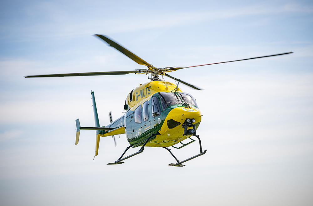 Major route near Wiltshire closed as air ambulance lands for crash
