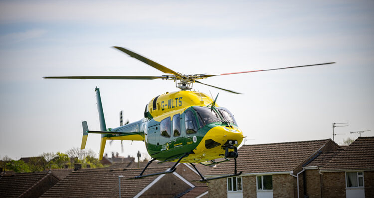 Man dies inside Swindon home after air ambulance scrambled