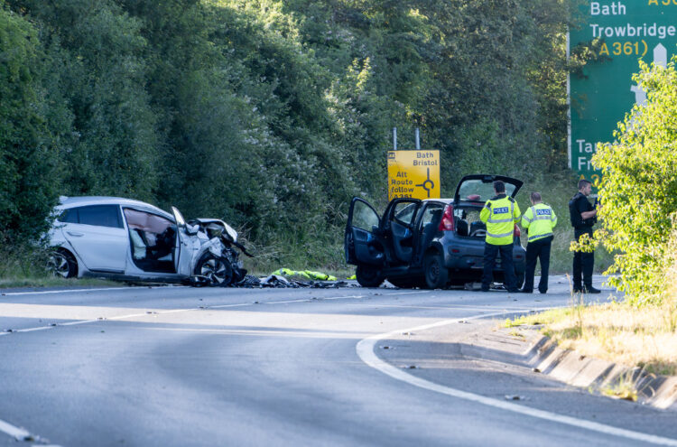 A36 near Wiltshire closed and driver airlifted after serious crash