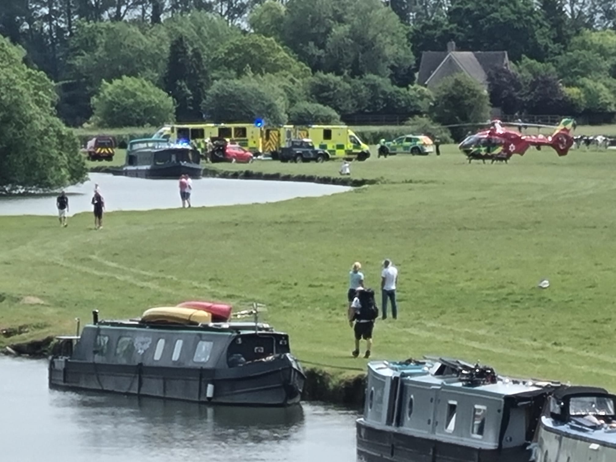 Baby suffers 'life-changing burns' in Lechlade boat explosion