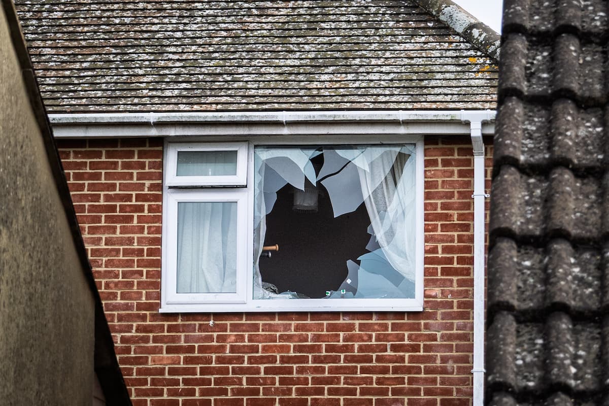 Trowbridge murder: Locals claim man was 'pushed through window'