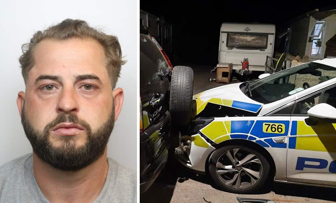 Salisbury man jailed after deliberate crash breaks pedestrian's leg