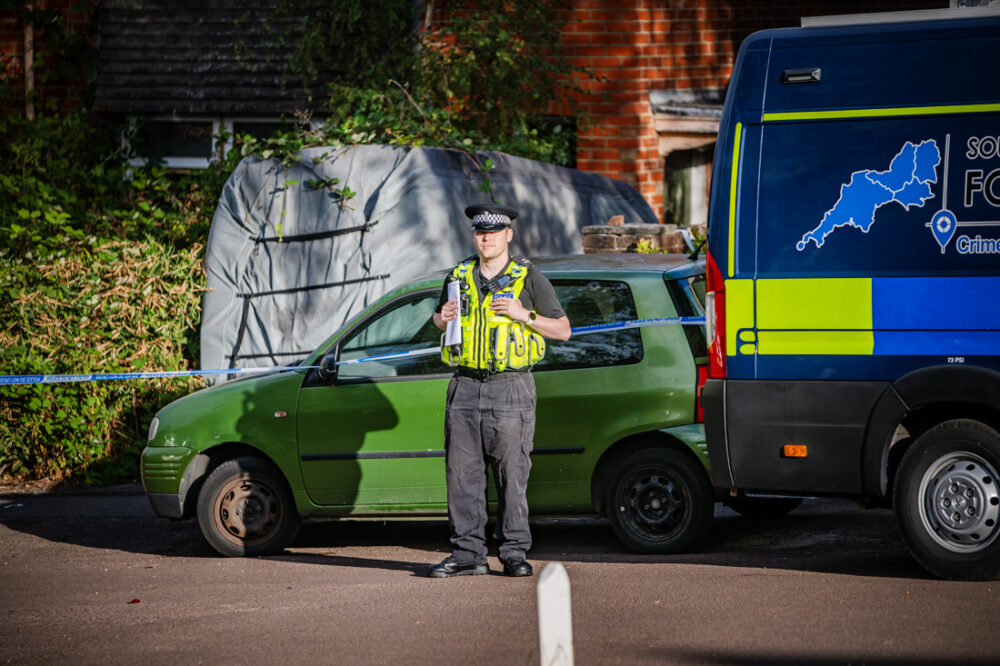Detectives continue to question two men after Trowbridge murder