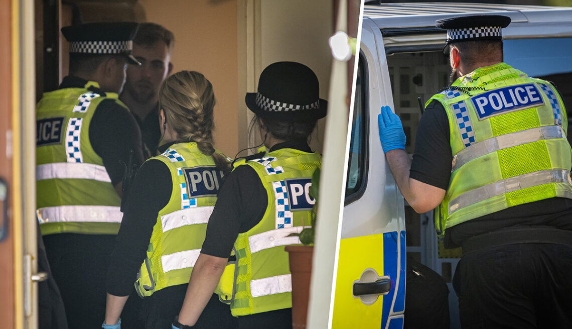 Man charged and named after police raid house in Malmesbury