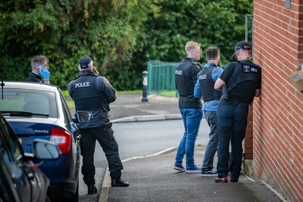 Two arrested after police raid houses in Chippenham and Bath