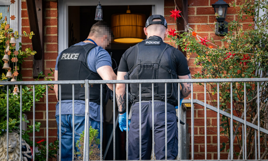 Two arrested after police raid houses in Chippenham and Bath