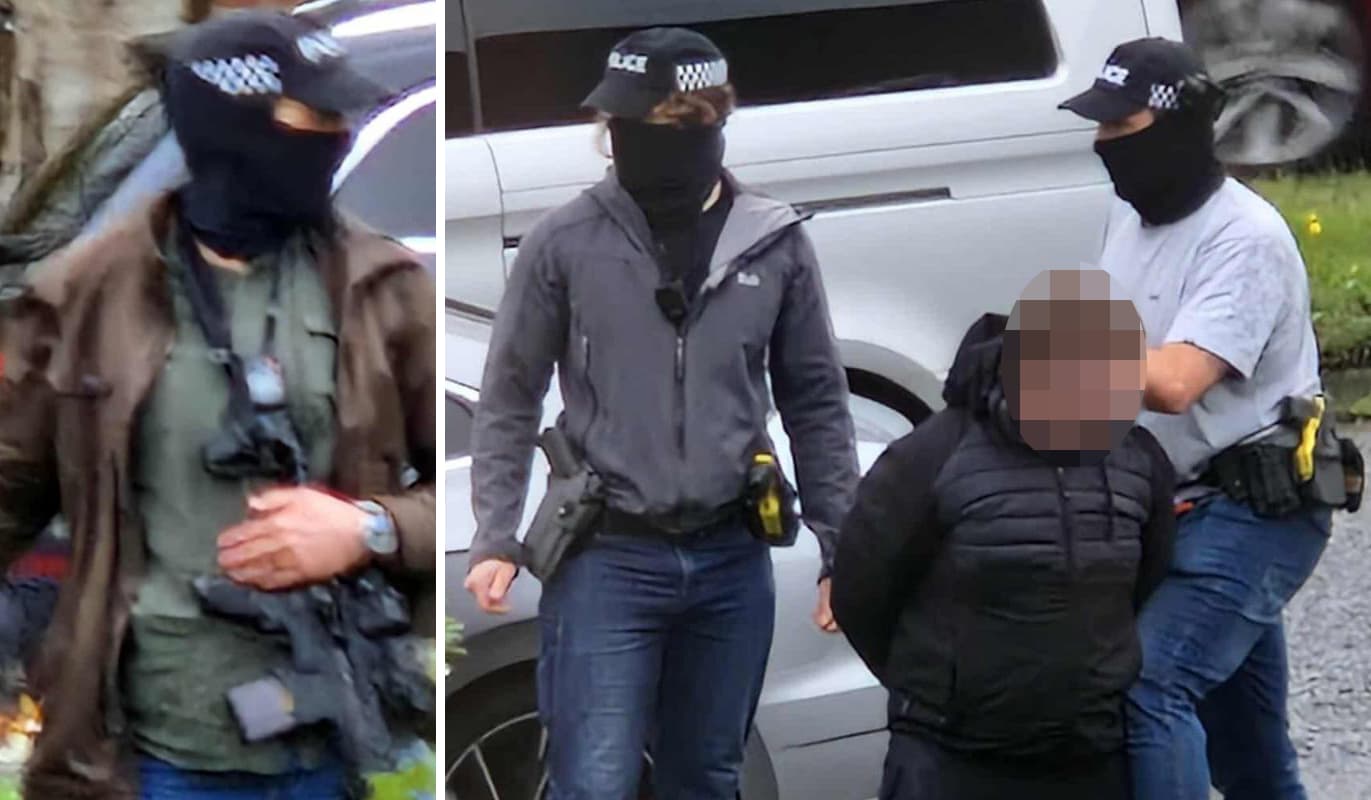 Covert armed officers arrest man after 'burglary with firearm' in Swindon