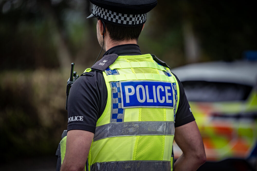 Police officer 'shot by catapult' during incident on Salisbury Plain