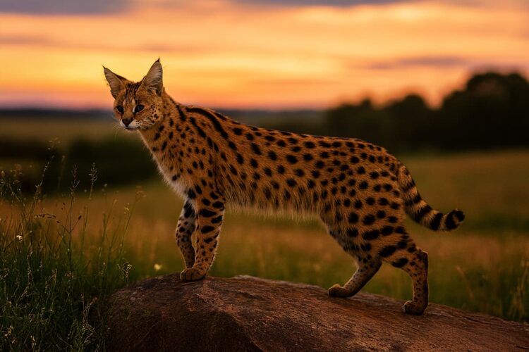 Man calls 999 after spotting 'mini cheetah' attacking fox in Wiltshire