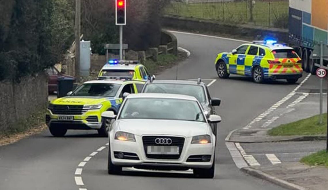 Firearms officers swarm address after incident near Trowbridge