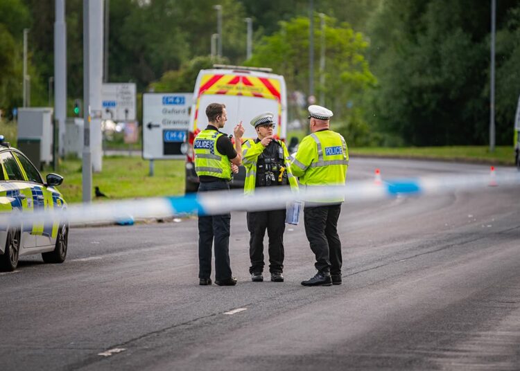 Huge explosion felt across Swindon as industrial building destroyed