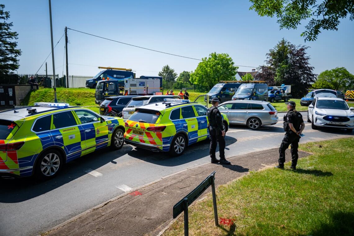 Suspect crashes car ten seconds into Chippenham police chase
