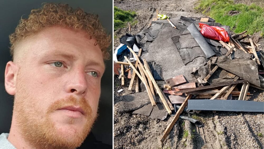 Swindon roofer sentenced for dumping waste in countryside